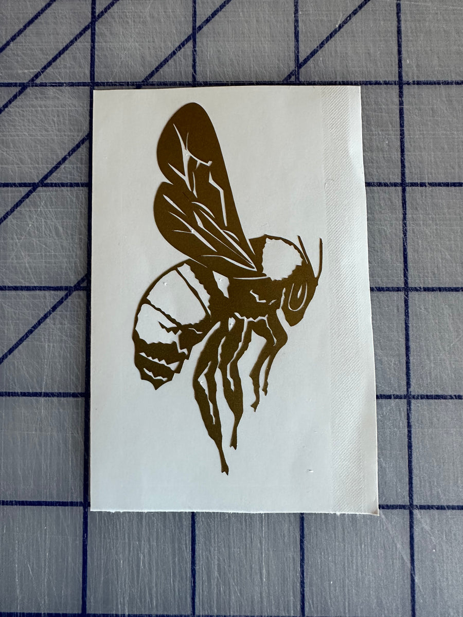 Honey Bee Decal Custom Vinyl Car Truck Window Laptop Bumble Bee Sticke ...