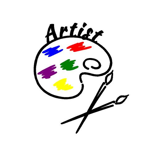 Artist Palete Decal Custom Vinyl Car Truck Window Painter Sticker ...