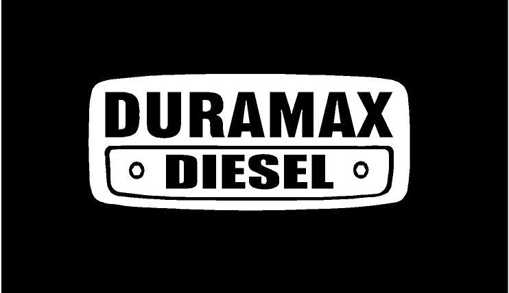 Duramax Diesel Custom Decal Vinyl truck window sticker ...