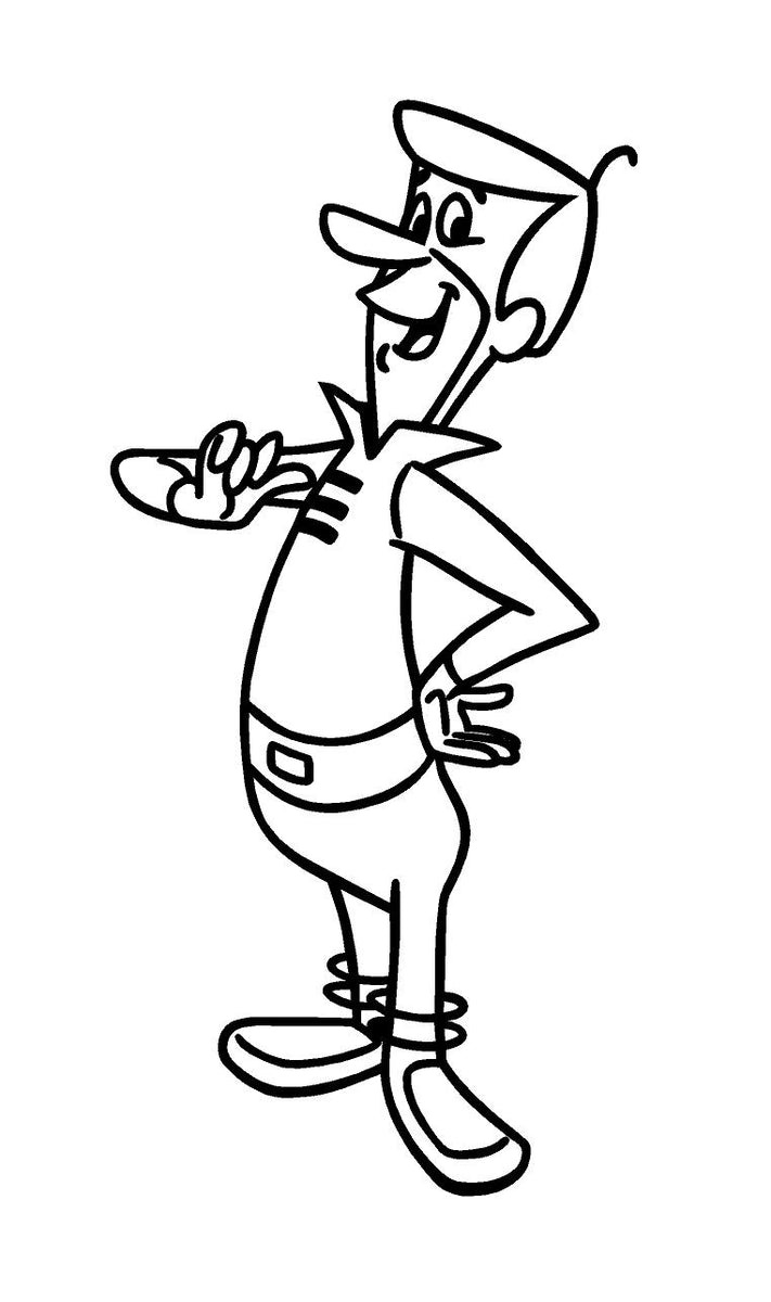 George Jetson Decal Custom Vinyl car truck window sticker ...