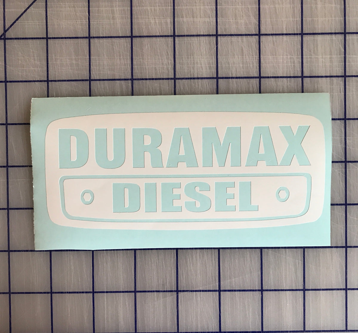 Duramax Diesel Custom Decal Vinyl truck window sticker ...