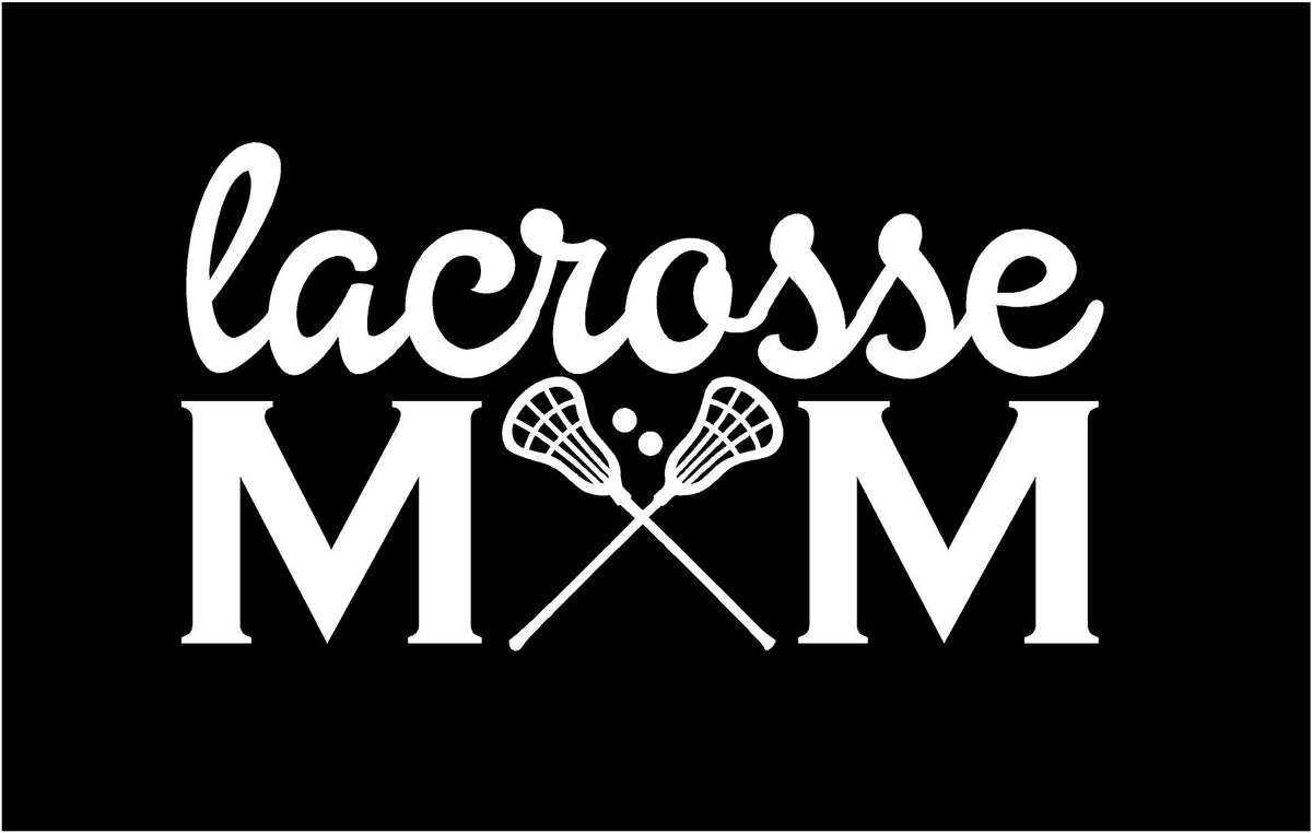 Lacrosse Mom Decal Custom Vinyl Car Truck Window Sports Sticker ...