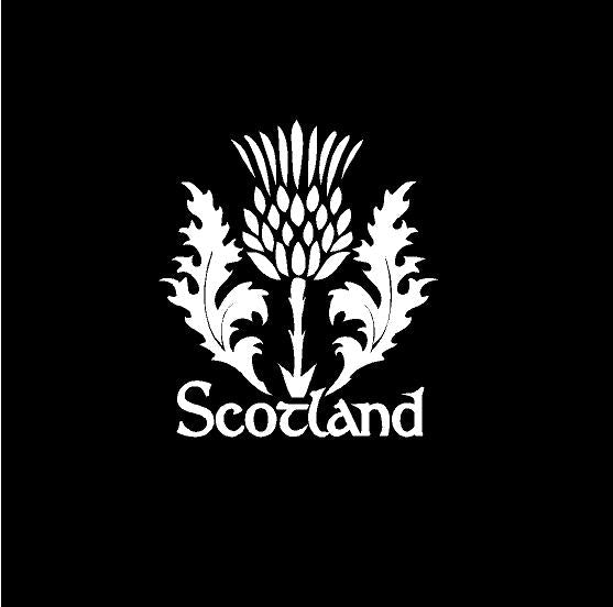 Scotland Thistle Decal Custom Celtic Heritage Vinyl Car Truck Window s ...