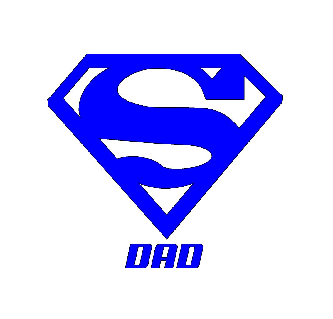 Super Dad Decal Custom Vinyl Drink cup Car Truck Window Sticker ...