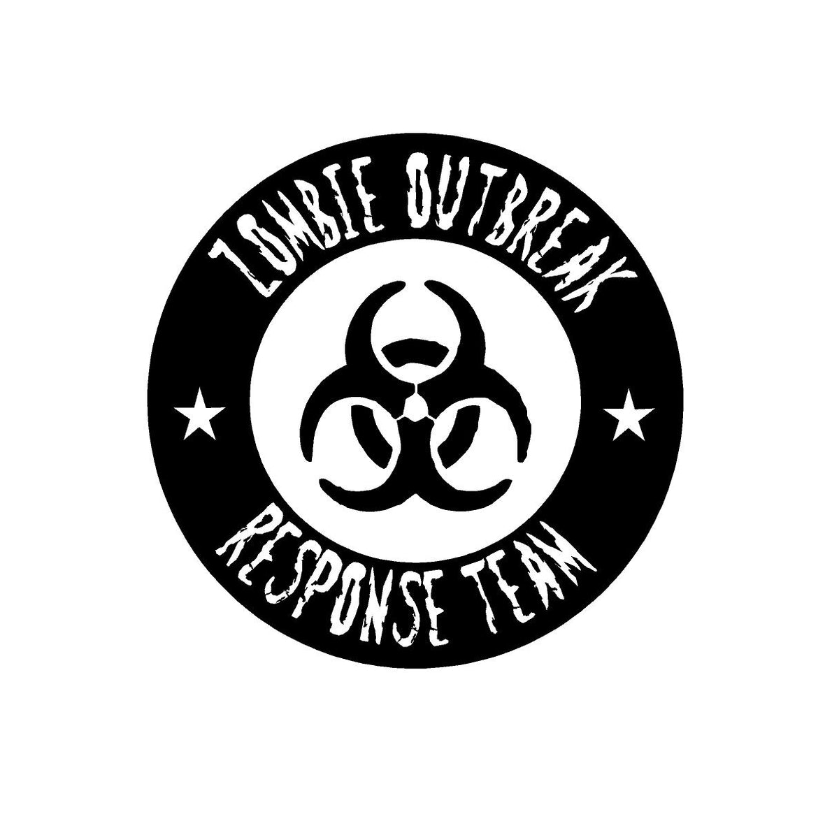 Zombie Outbreak Response Team Decal custom vinyl car truck window stic ...