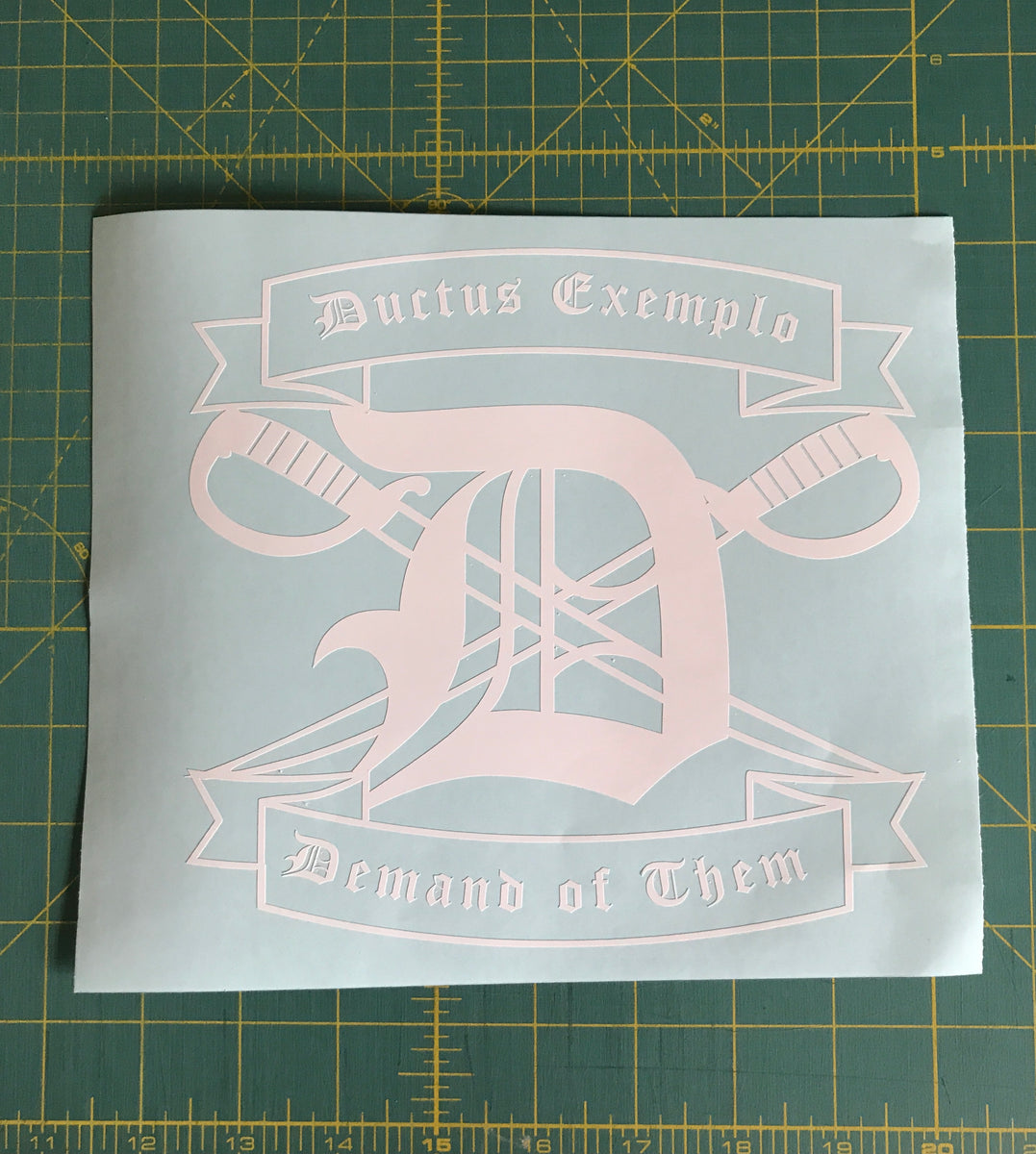 Delta Company Decal Vinyl car truck window sticker – CustomVinylDecals4U